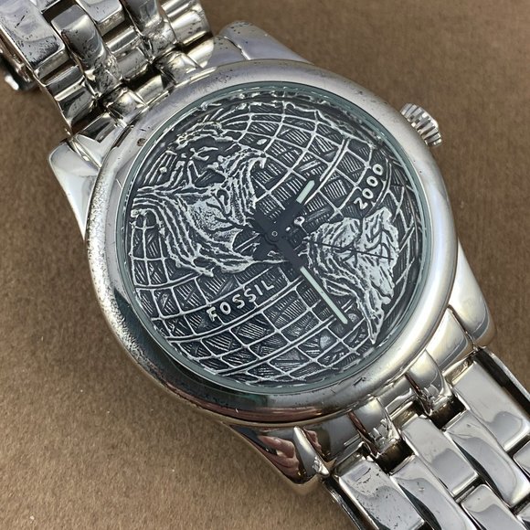 Fossil | Accessories | Vintage Year 200 2k Fossil Americas Watch | Poshmark